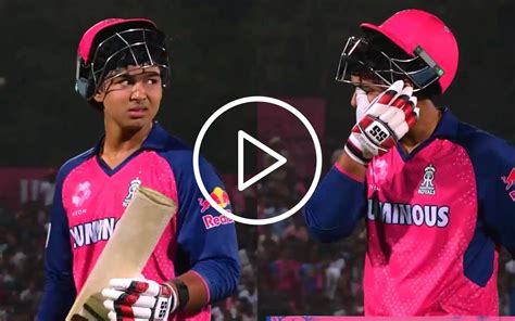 Vaibhav Suryavanshi Wipes His Tears While Returning To Pavilion In Rr Vs Lsg Onecricket