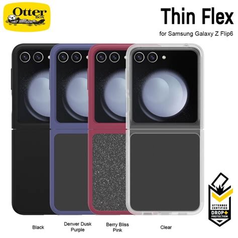 Jual Casing Samsung Galaxy Z Flip Flip Otterbox Thin Flex Slim Hard Case Shopee Indonesia