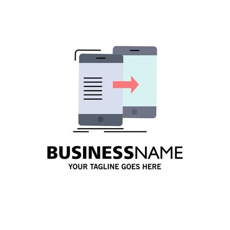 Data Sharing Sync Synchronization Syncing Flat Color Icon Vector