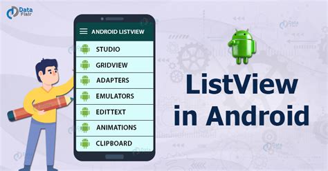 ListView In Android Time To Convert Your Data Into List Form DataFlair