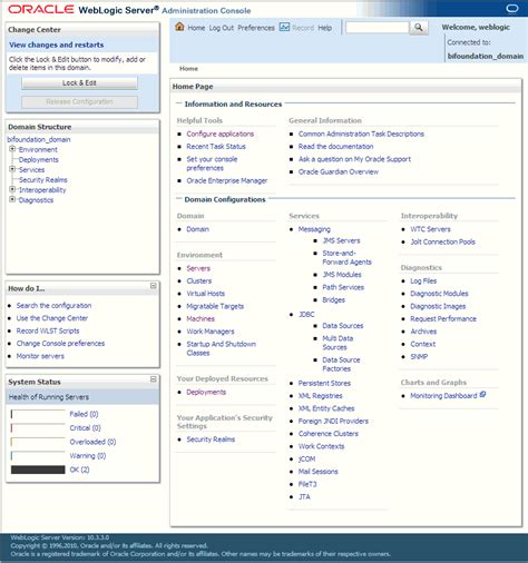 Main Administration Tools For Oracle Real Time Decisions