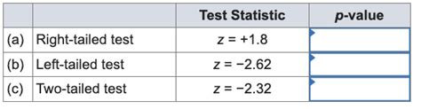 Solved Using Appendix C 1 Or Appendix C 2 Find The P Value