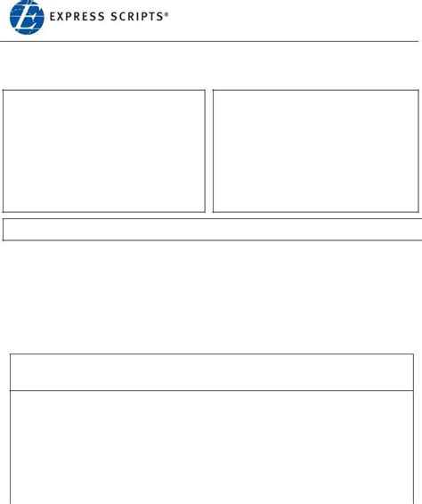 Express Scripts Prior Authorization Pdf Form Formspal