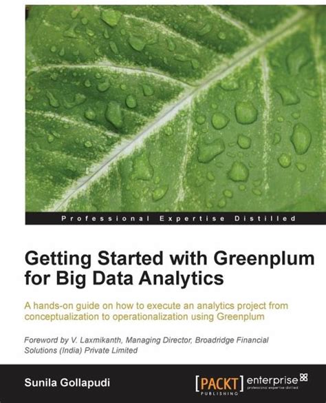 Getting Started With Greenplum For Big Data Analytics Von Sunila