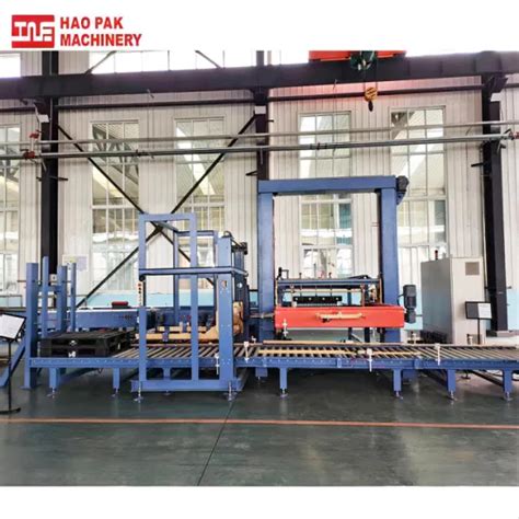 Automatic Robotic Arms Small Palletizing Machine Price Palletizer Equipment Line Palletizer