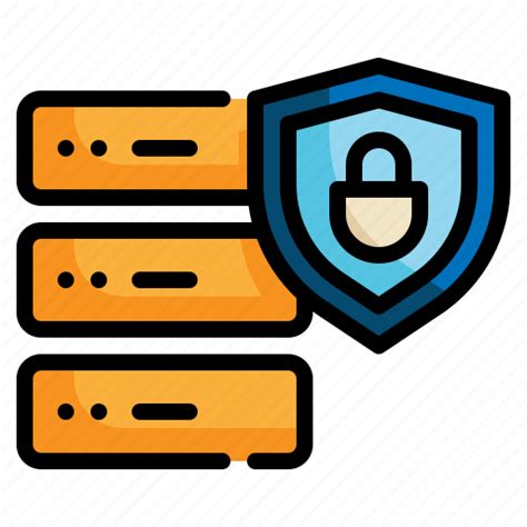 Data Server Cloud Shield Storage Protection Icon Icon Download On Iconfinder