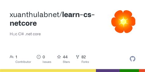 GitHub xuanthulabnet learn cs netcore Học C net core