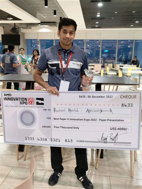 Prashant Kaushal On Linkedin Amd Innovationawards Firstprize 18 Comments