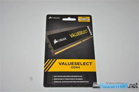 Review Corsair Value Select Ddr4 2133 Mhz