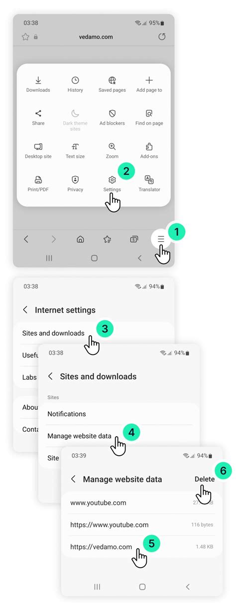Blocked Camera And Microphone On Samsung Browser While Using Android Phone VEDAMO