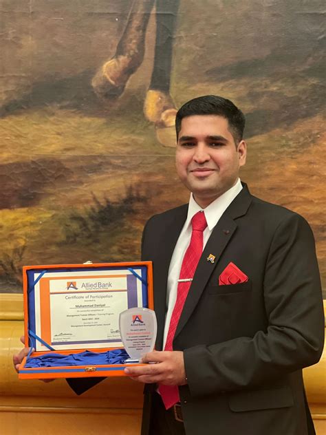 Muhammad Daniyal On Linkedin Gratitude Achievement Alliedbank Mtoprogram 37 Comments