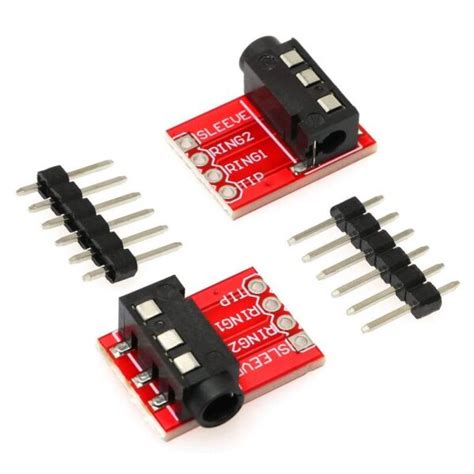 3 5mm Trrs Female Stereo Audio Jack Breakout Mod 044