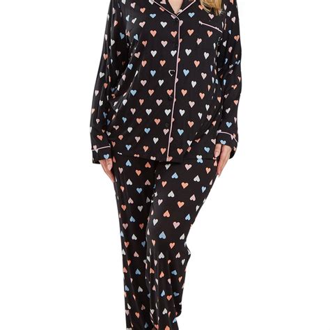 Womens Aimee Plus Size Pj Set Loungewear Hauteflair