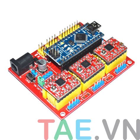 Cnc Shield V4 Dùng Arduino Nano Mkz Maker Zone