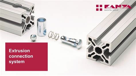 How To Connect Aluminium Profiles Aluminium Extrusions Youtube