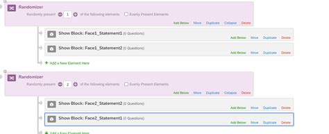 randomising question choices xm community