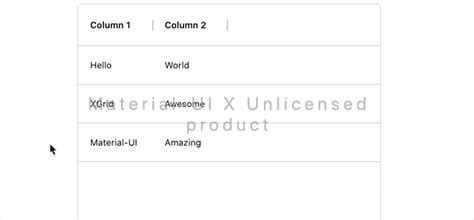 Xgrid Resizing Of The Last Column Is Wrong Issue Mui Mui X Github