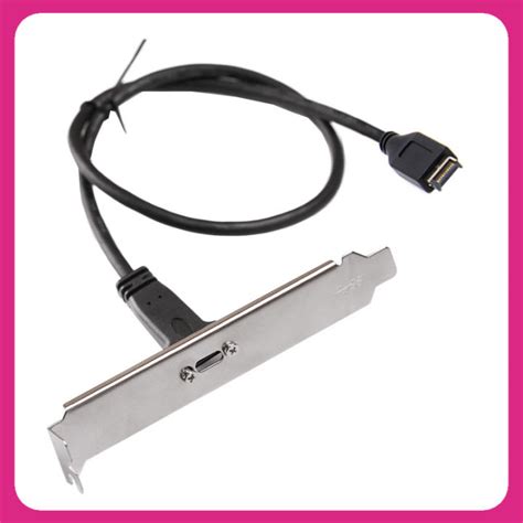 USB Front Panel Header Type E To USB C Type C Female Motherboard Expansion Line Connector