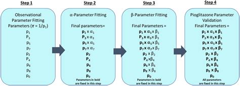 Parameter Fitting Flowchart This Diagram Describes Each Step That Was