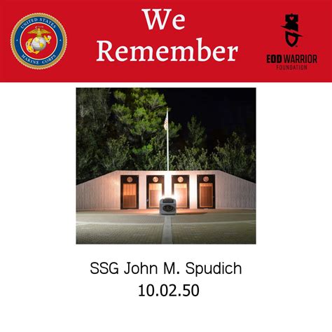 Eod Weremember Marines Usmc Eod Warrior Foundation