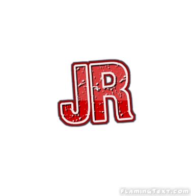 Jr Logo Free Name Design Tool From Flaming Text