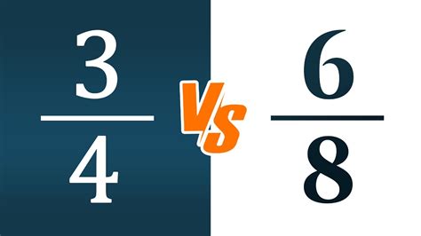 Quelle Est La Différence Entre Le 3 4 Et Le 6 8 Youtube