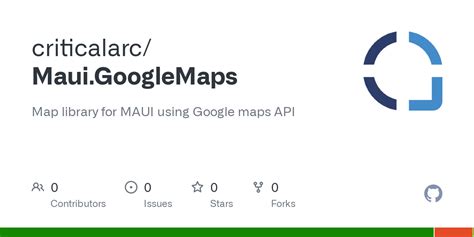 GitHub Criticalarc Maui GoogleMaps Map Library For MAUI Using Google