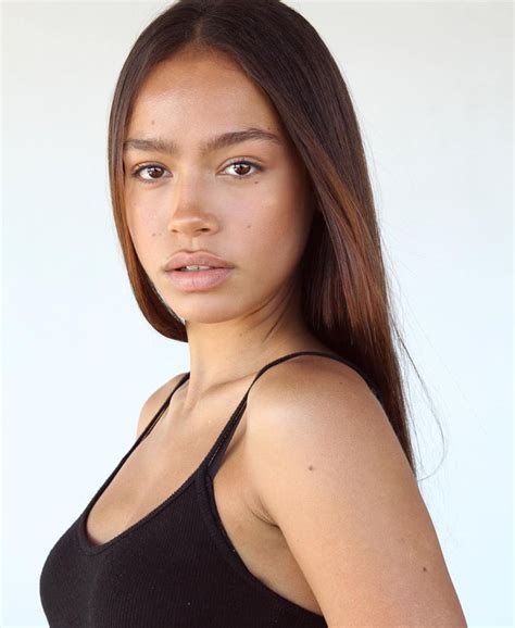 Zendaya Face Portrait Brianna Anderson Instagram Dina Face Model