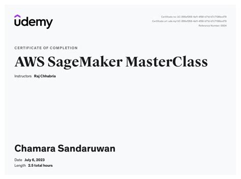 Chamara Sandaruwan Bandara On Linkedin Udemy Course Completion Certificate