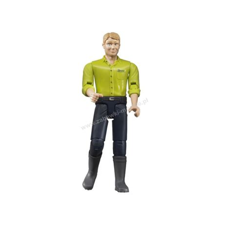 Mannfigur In Dunkelblauen Jeans Bruder 60005