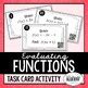 Evaluating Functions Task Cards By All Things Algebra TpT