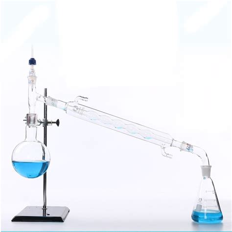 500ml 1000ml Chemistry Lab Glassware Kit Glass Distilling Distillati