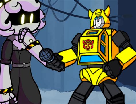 Bumblebee Vs N Drone 2d Death Battle Fight By Dfgyuuuiii On Deviantart