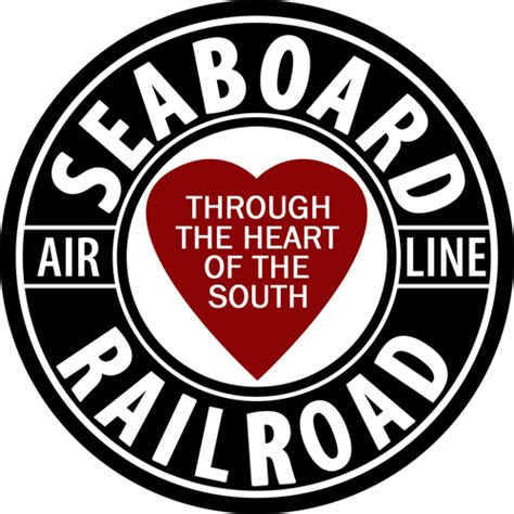 Seaboard Air Line Railroad Map Rosters History