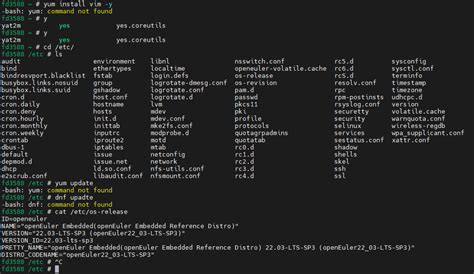 请问openeuler Embeddedopeneuler2203 Lts Sp3支持使用yum 直接安装软件吗？ Installation 安装部署 Openeuler 论坛