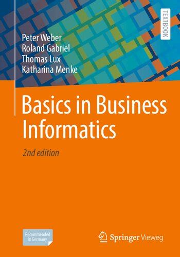 Basics In Business Informatics Pdfepub Version Controses Store