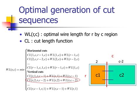 PPT Improved Cut Sequences For Partitioning Based Placement
