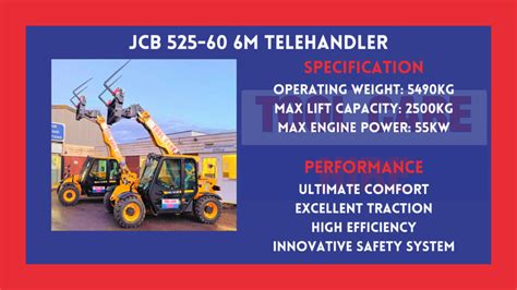 JCB Telehandlers At TCH Tool Care Hire