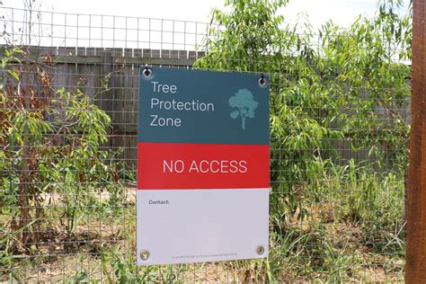 Tree Protection Zone Signage A Arb Supplies