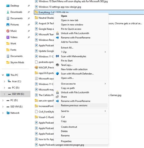 How To Enable The Old Context Menu In File Explorer In Windows 11 Comtek Computer Services Inc