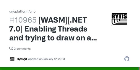 Wasm Net 70 Enabling Threads And Trying To Draw On An Skxamlcanvas Throws System