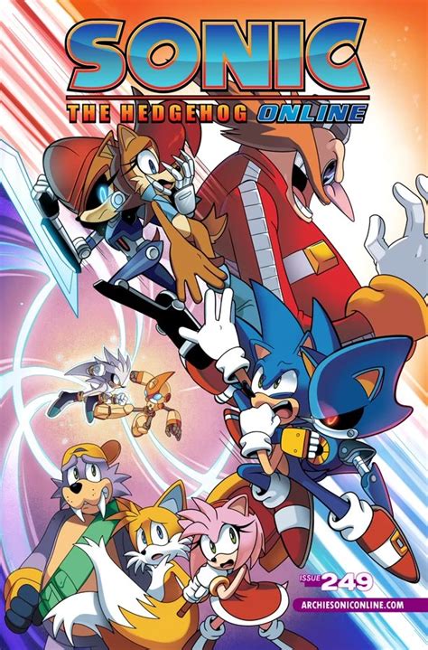Sonic The Hedgehog Online Issue 249 Archie Sonic Online Wiki Fandom