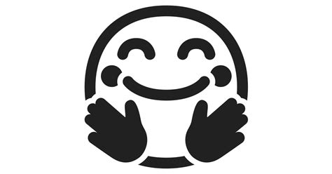 Hugging Face Free Vector Icon Iconbolt