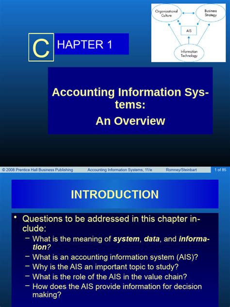 Ais Chapter 1 Pdf Information System Information