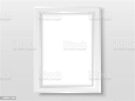 벽에 프레임 포토프레임 모의 디자인에 대한 간단한 빈 흰색 프레임 0명에 대한 스톡 벡터 아트 및 기타 이미지 0명 거실 그림자 Istock