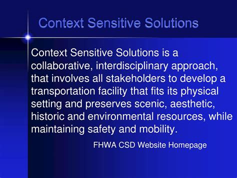 Ppt Context Sensitive Solutions Powerpoint Presentation Free Download Id 5711059