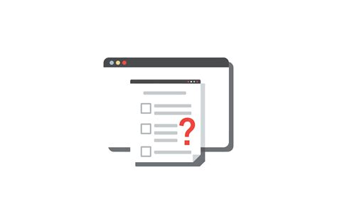 Digital Interface Displaying A Question Graphic By Mustafa Beksen · Creative Fabrica