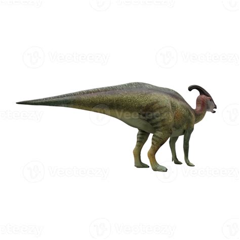 3d Parasaurolophus Dinosaur Isolated 21107727 Png