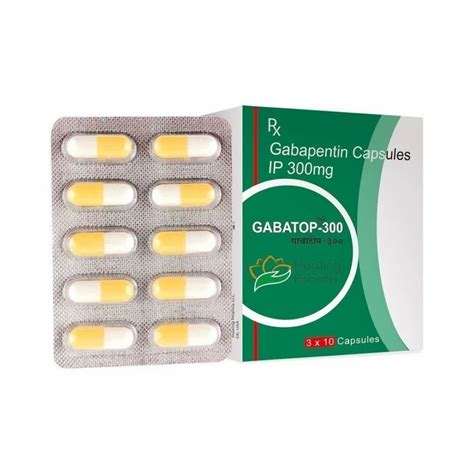 Gabaptop Gabapentin 300 Mg Capsules At ₹ 4850box Gabapentin Capsule In Nagpur Id 2854690156188