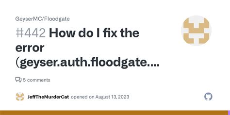 How Do I Fix The Error Geyser Auth Floodgate Encryption Fail For Bedrock Players Trying To